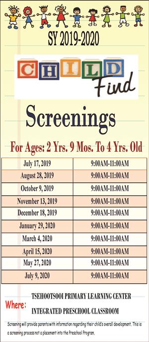 Exceptional Student Services / Child Find Procedures